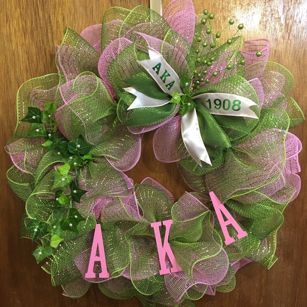 Alpha Kappa Alpha Wreath, Aka Wreath - Gem